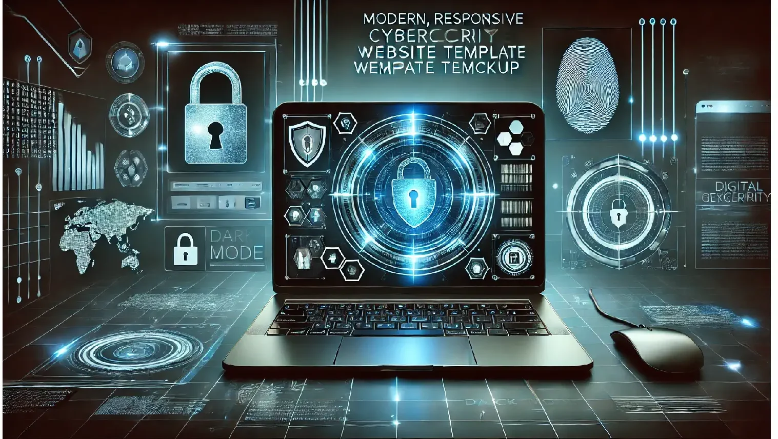 Responsive Security Website Template - techdeal.ma